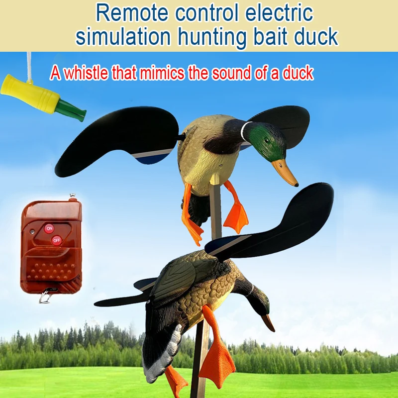 High-simulation-duck-model-remote-control-electric-wind-powered-flying ...