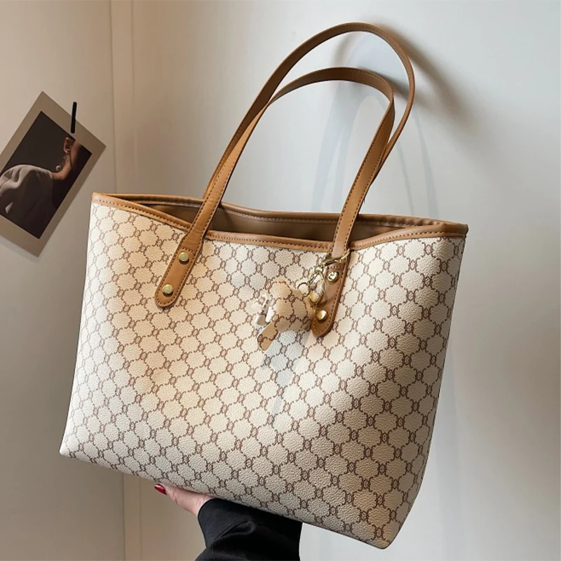 High-End-Sense-Women-S-Bag-Large-Capacity-Tote-Bag-Light-Luxury-One ...