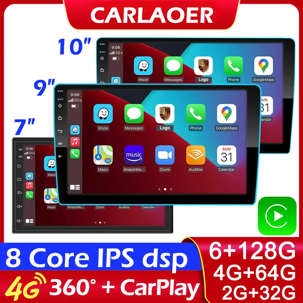 Ts10 18 2din carro android rádio multimídia player 7 9 10 polegada ...