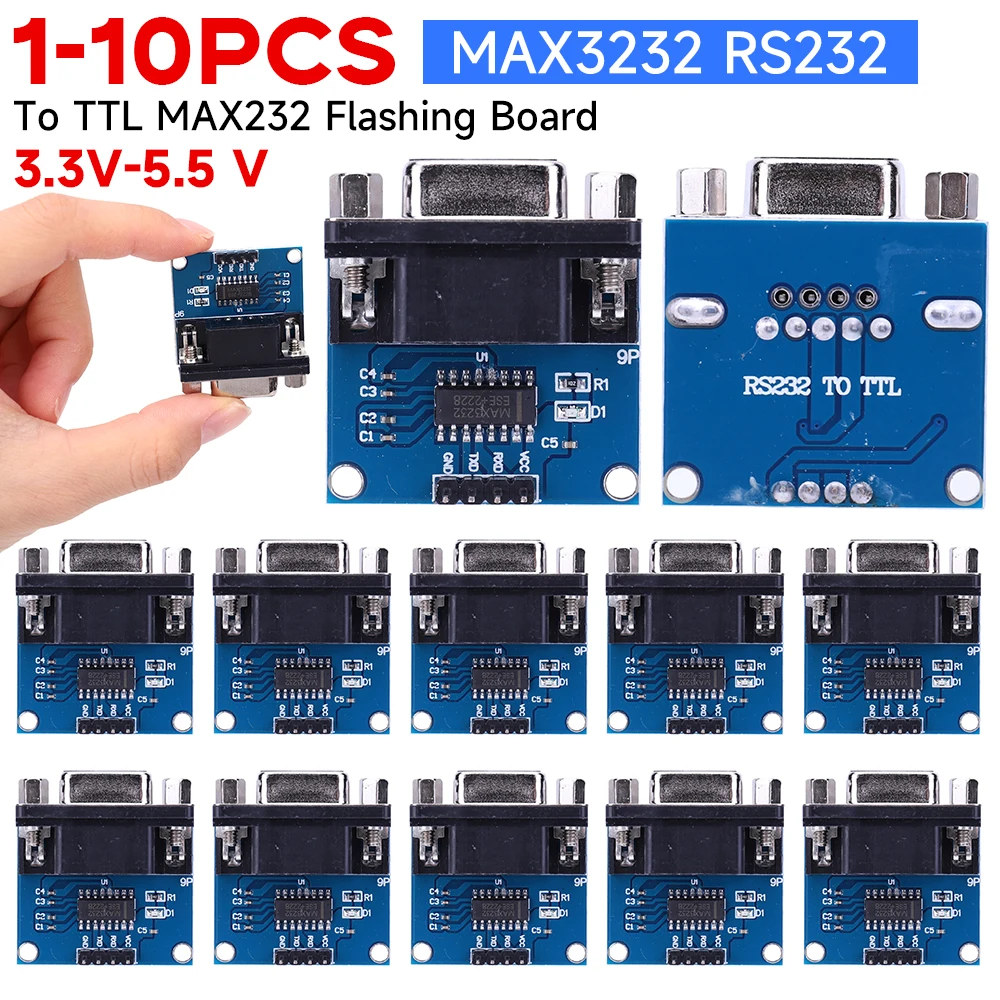 1-10PCS-MAX3232-RS232-To-TTL-Serial-Port-Converter-Module-3-3V-5-5V-MAX232-Flashing.jpg