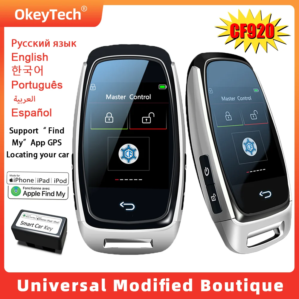 Korean/English CF920 Modified Universal Smart LCD Key Comfortable Entry ...