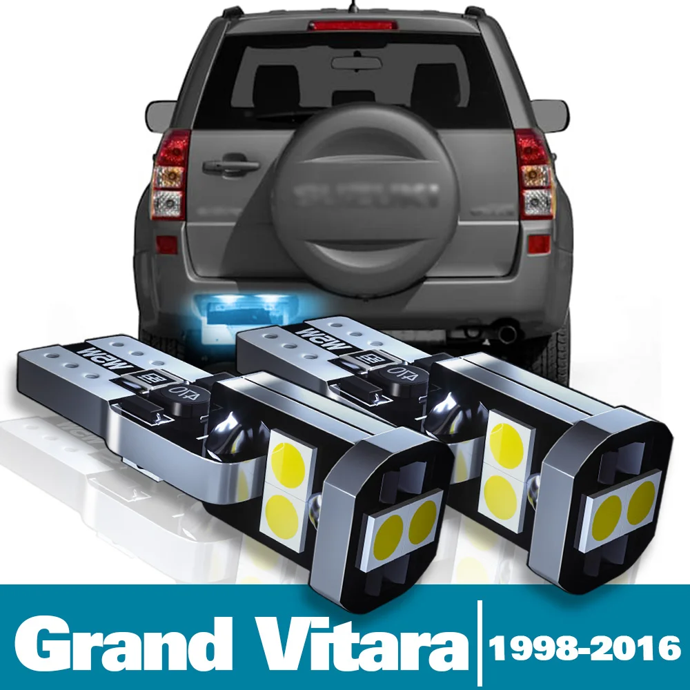 2pcs-LED-License-Plate-Light-For-Suzuki-Grand-Vitara-Accessories-1998 ...