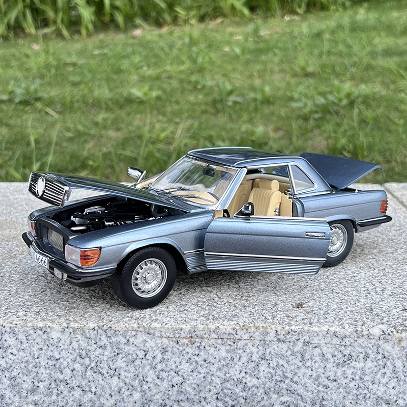 Sun-Star-Diecast-1-18-Scale-1977-350SL-Alloy-Car-Model-Collection ...