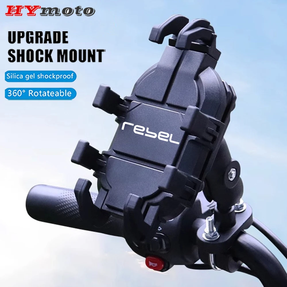 Accessories-Motorcycle-Handlebar-Mobile-Phone-Holder-GPS-Stand-Bracket ...