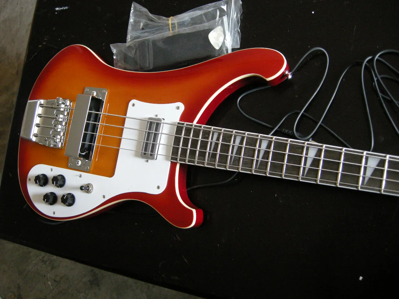 NEW-4-string-4003-electric-bass-cherry-red-electric-bass-guitar-Free ...