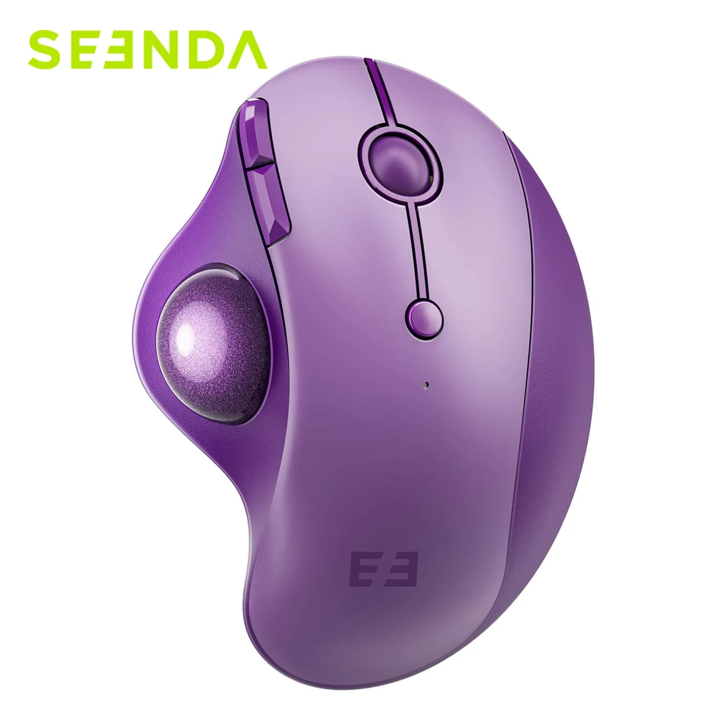 Seenda-Bluetooth-Wireless-Trackball-Mouse-Ergonomic-Rollerball-Mice ...