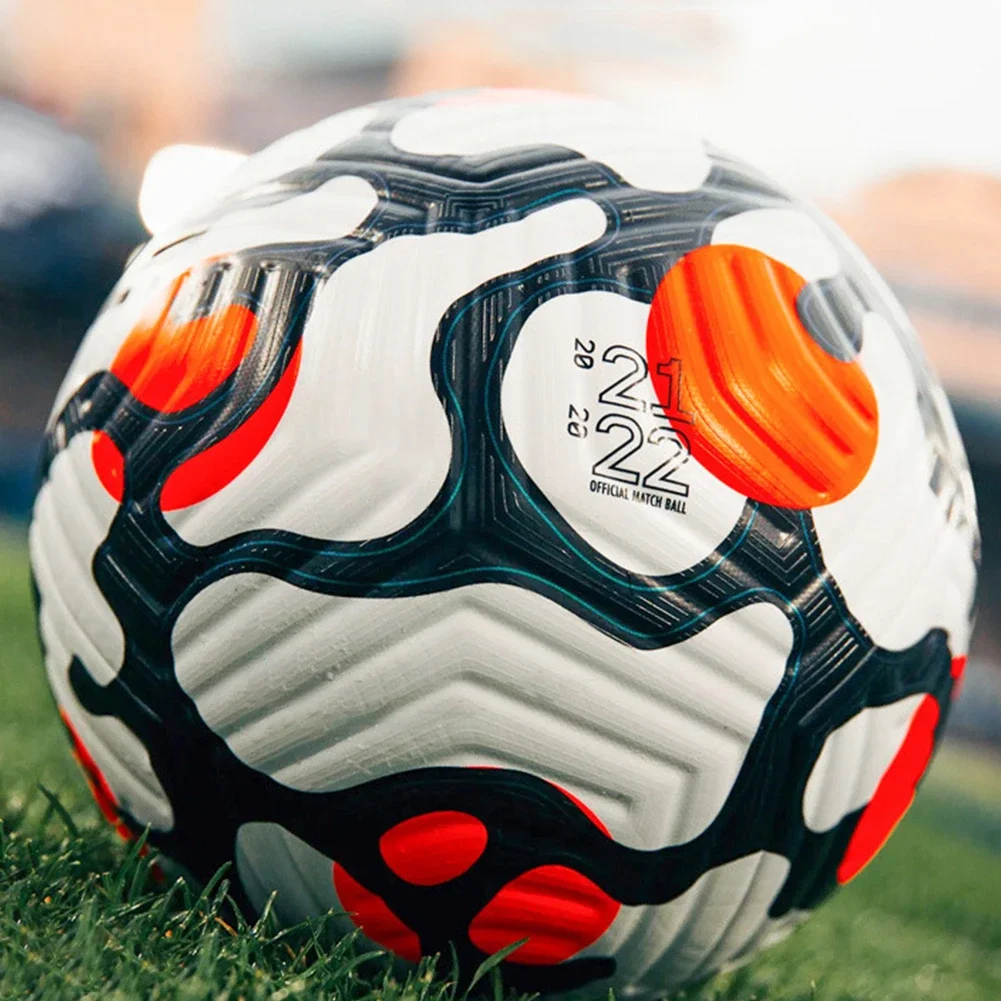 Professional-Soccer-Balls-Size-5-Football-Ball-Leather-Machine-stitched ...