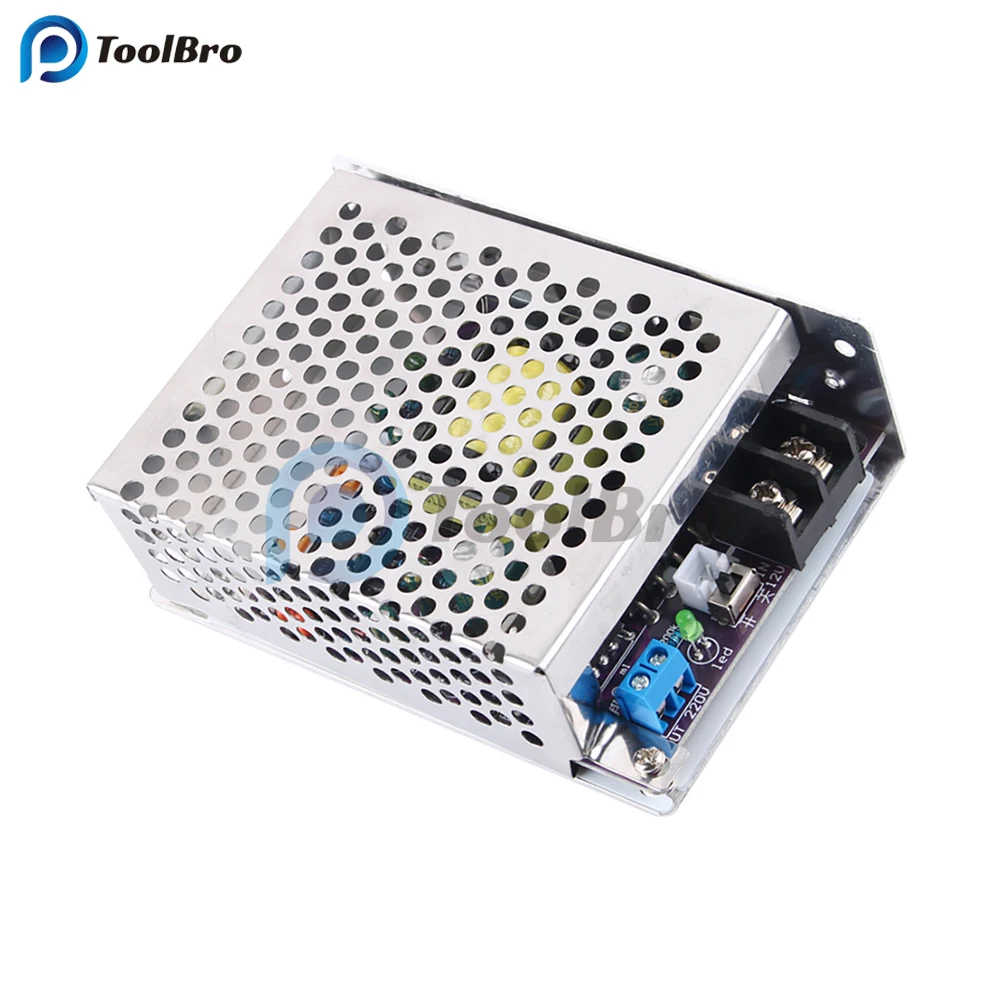 300W-Correction-Wave-Power-Inverter-Module-DC-12V-to-AC-220V-Adjustable ...