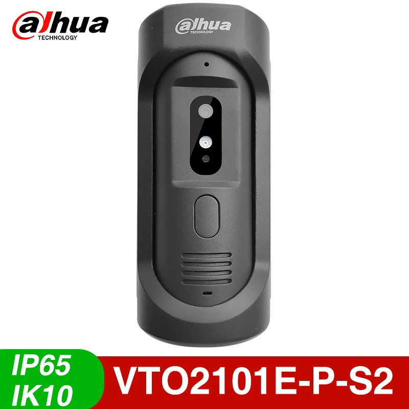Dahua VTO2101E-P-S2 Replace VTO2101E-P-S1 IP Villa Outdoor Station 2MP HD Video Intercom IP65 ...