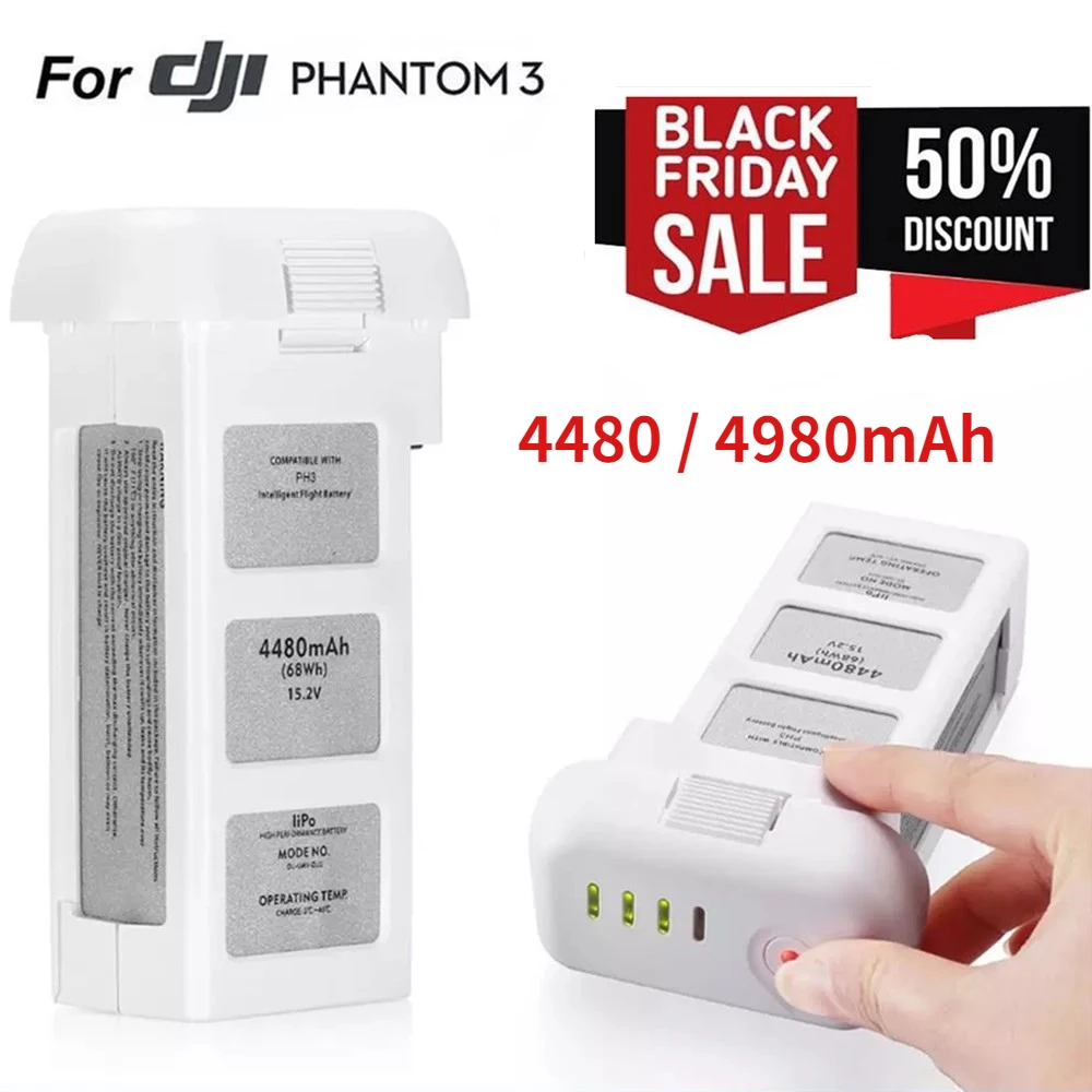 Drone-Battery-for-DJI-phantom-3-Professional-3-Standard-Advanced-15-2V ...