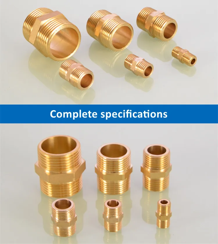 Brass Pipe Hex Nipple Fitting - Baosheng Precision Tube Co.,Ltd