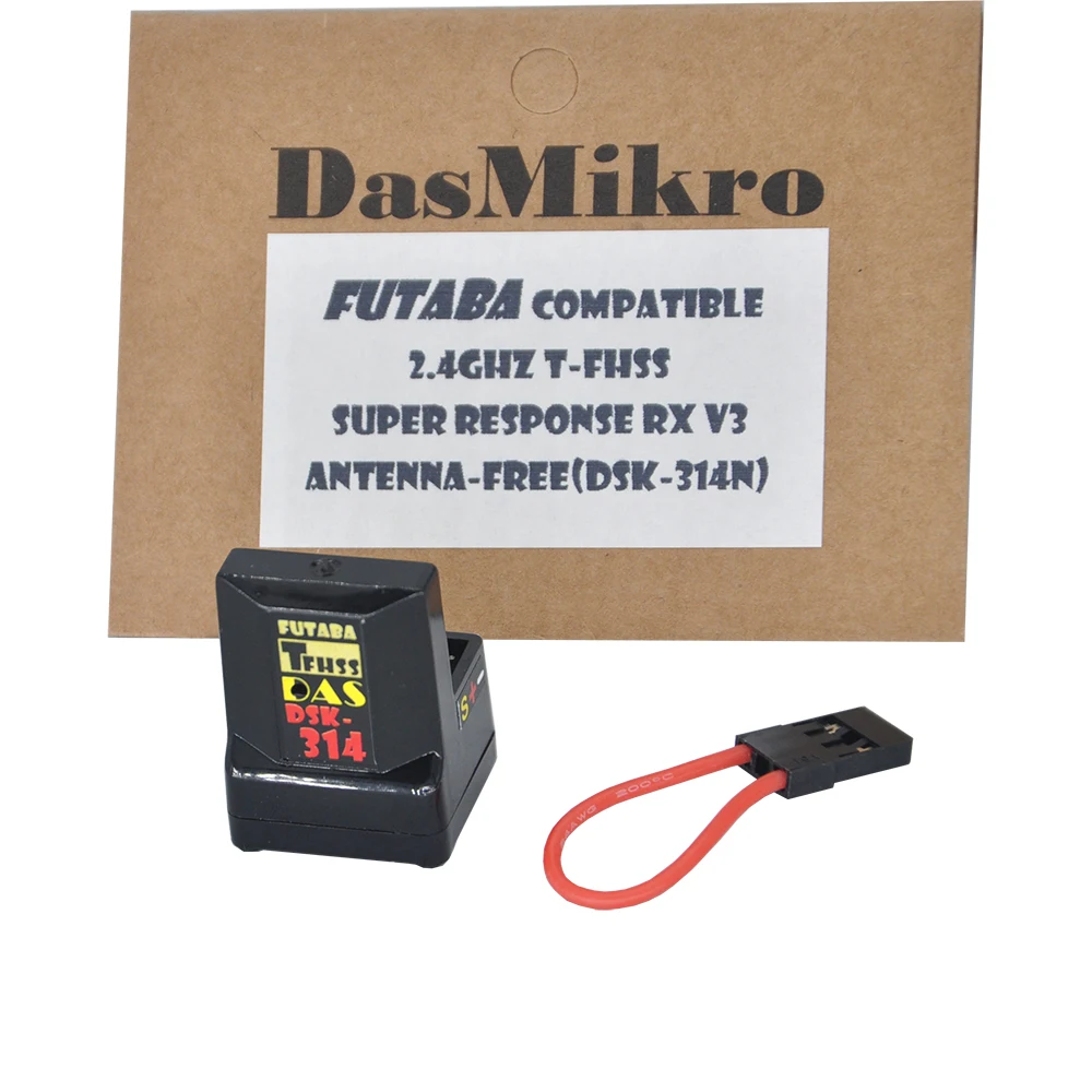 Futaba-T-FHSS-V3-4CH-Compatible-Receiver-SUPER-RESPONSE-ANTENNA-FREE ...