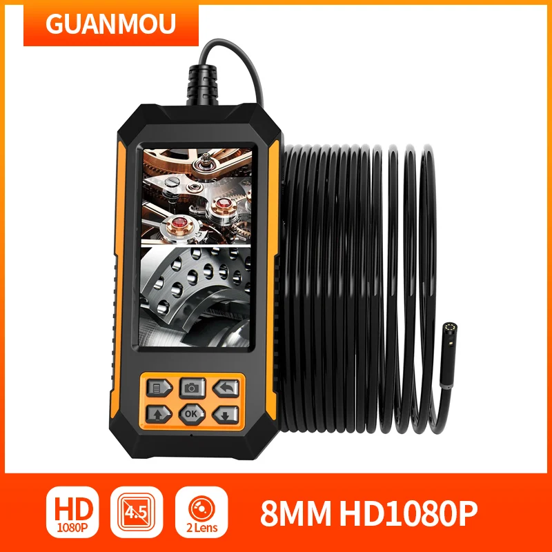 Dual Camera Endoscope Hd | Industrial Endoscope | Inspection Camera ...