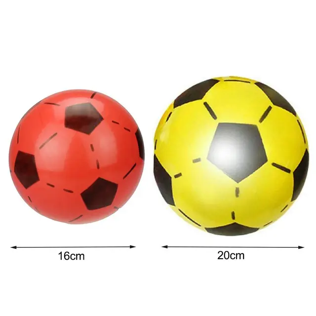 Baby Ball Rainbow Football, 2 Pieces Inflatable Soccer Ball, 9 Inch ...