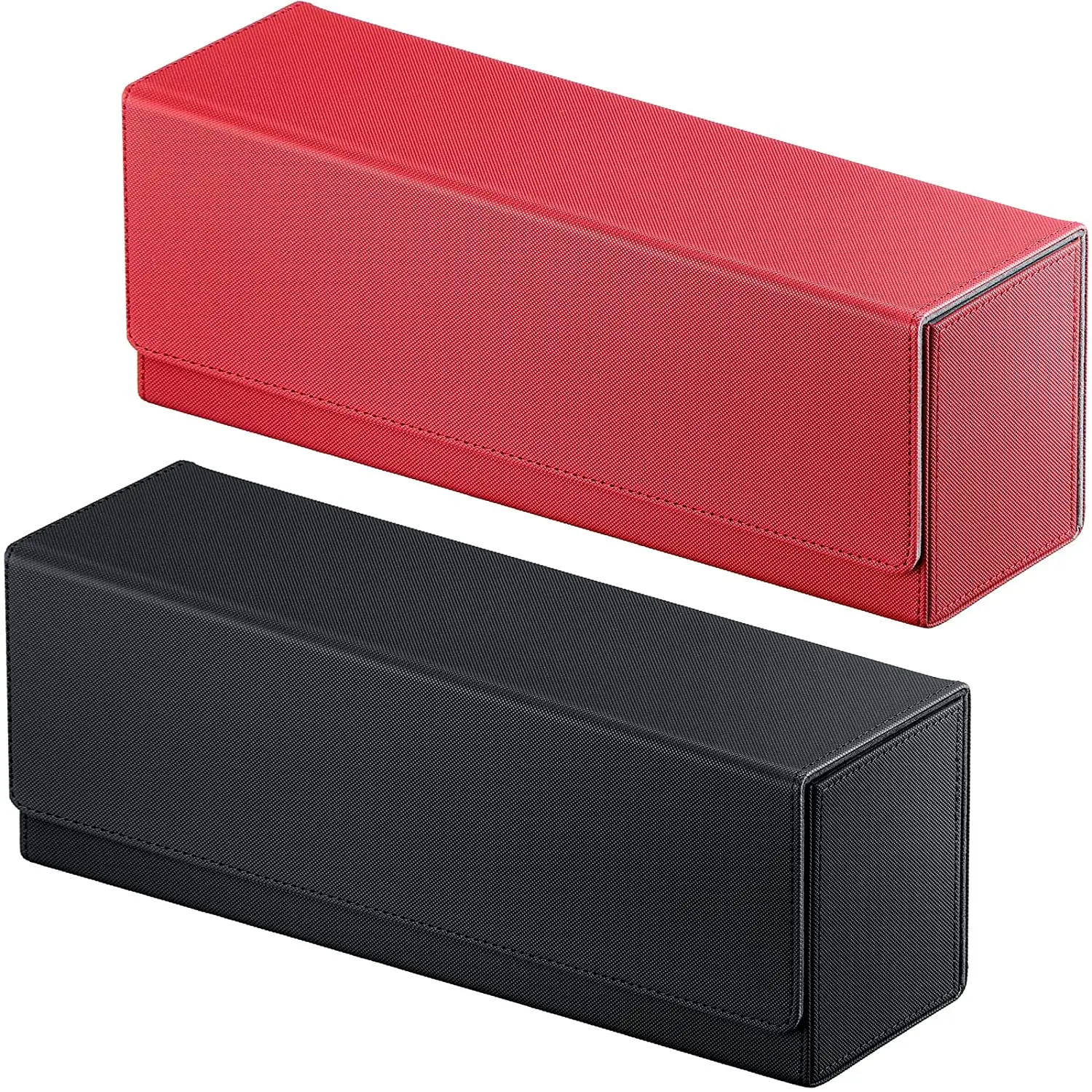 2-Pieces-Card-Toploader-Storage-Trading-Cards-Holding-Box-for-400-Cards ...