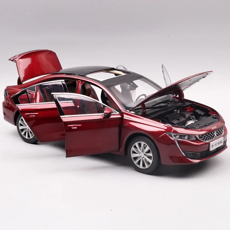 1-18-Peugeots-508L-Alloy-Car-Model-Diecast-Metal-Vehicles-Car-Model-Simulation-Collection-Boys ...
