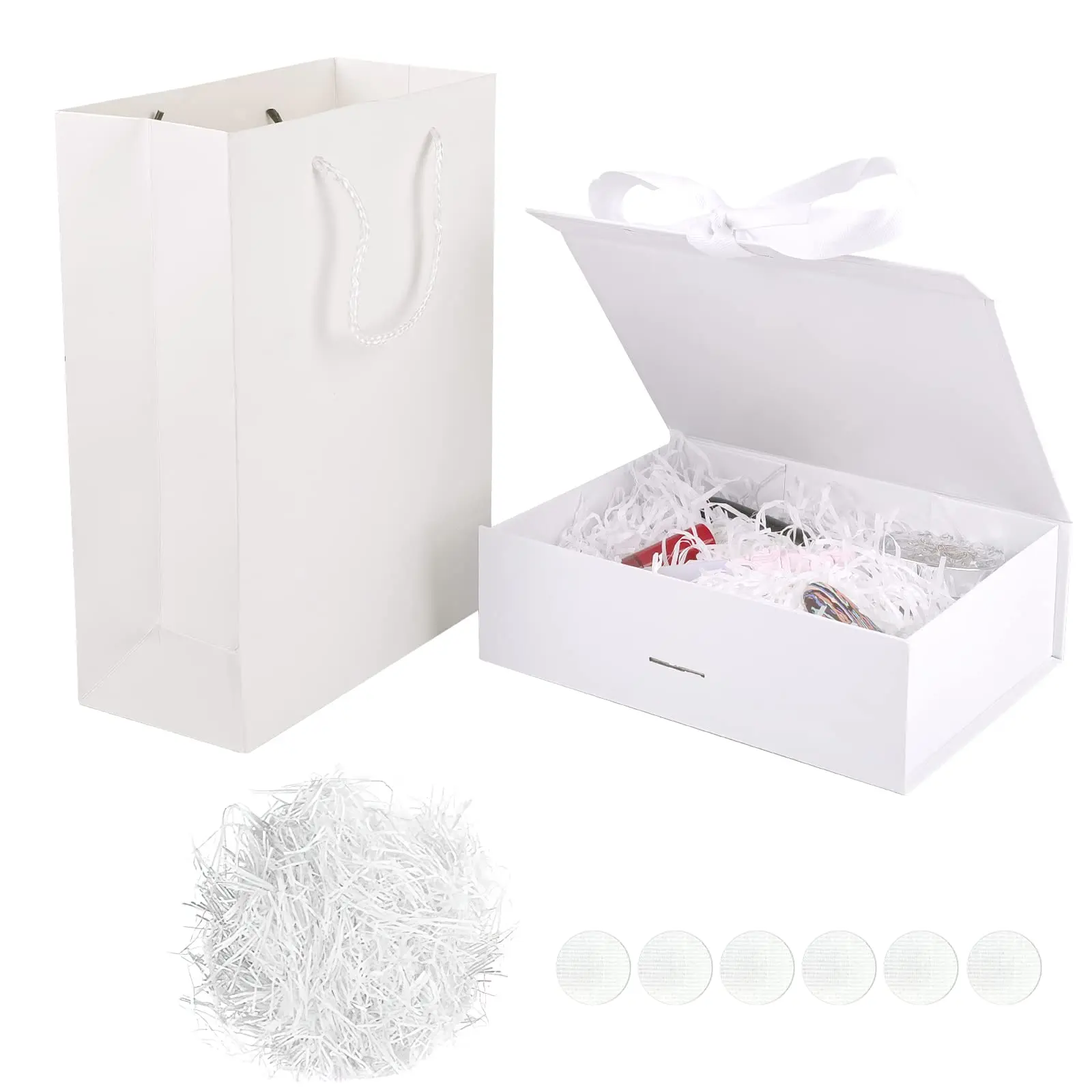 3-in-1-White-Gift-Box-Foldable-Gift-Box-with-Lid-Gift-Bag-with-Raffia ...