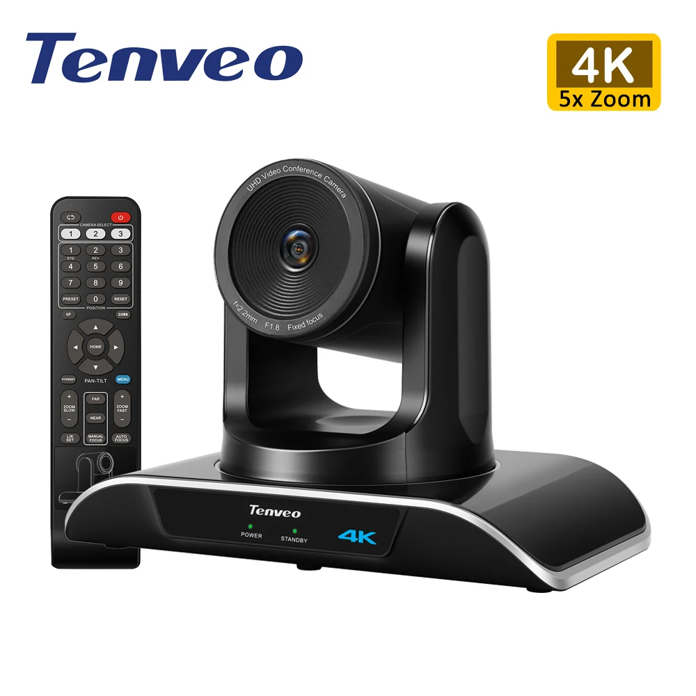 4k Ptz Zoomable Webcam Usb Video Conference Camera With 5x Digital Zoom ...