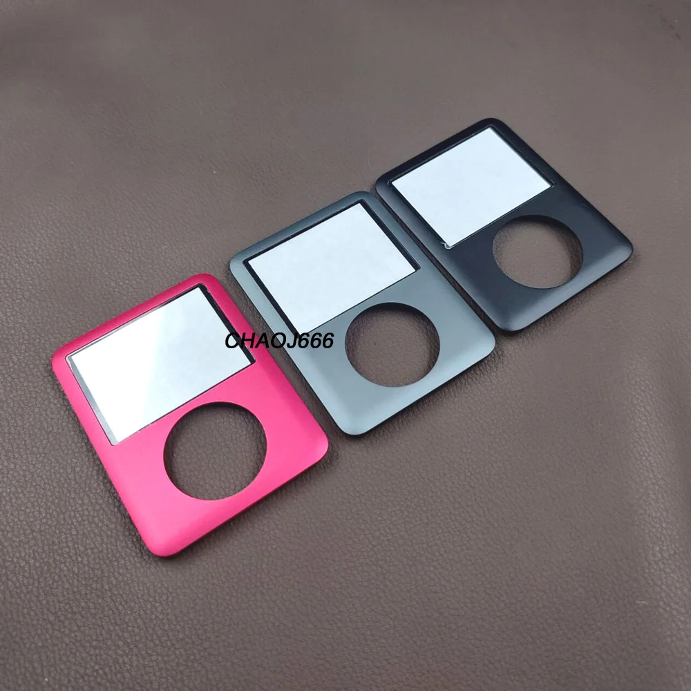Red-Gray-Black-Front-Faceplate-Cover-Case-Housing-Lens-for-iPod-Nano ...