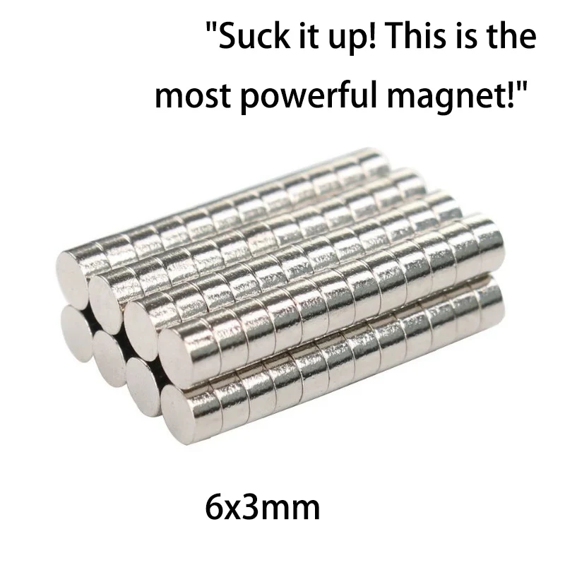 20PCS-6x3-Neodymium-Magnet-Strong-Magnetic-Magnets-Neodymium-Super ...