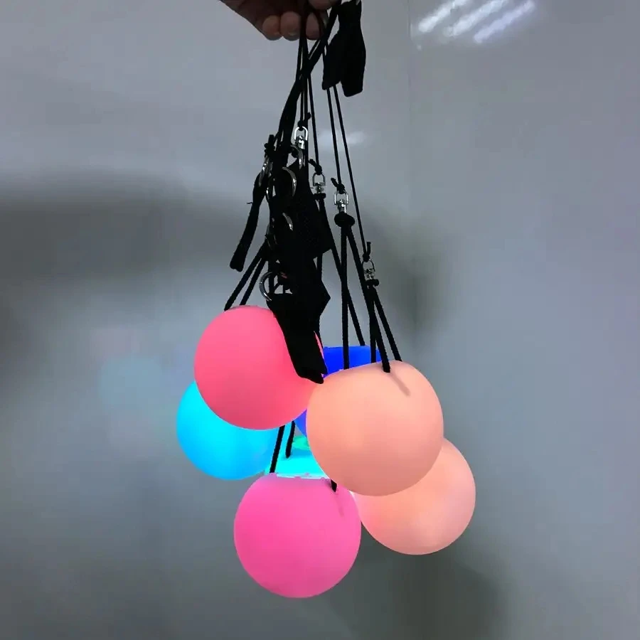 7-Color-Changing-Yoga-LED-Poi-Ball-Dance-Glow-Spinning-Swirling-Light-Multi-Function-Juggling ...