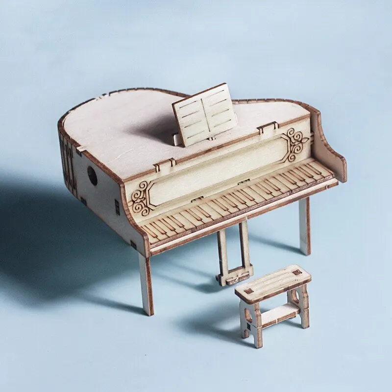 DIY-3D-Wooden-Puzzle-Piano-Music-Box-Model-Kits-Toys-For-Children-Hand ...