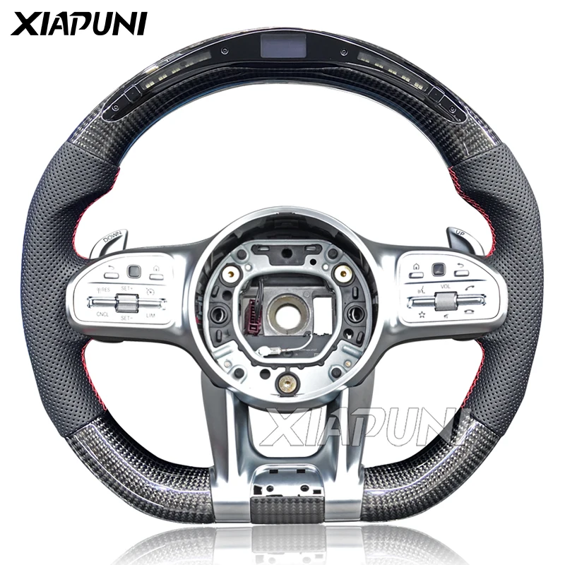 RPM Steering Wheel For Benz Mercedes AMG C63 W205 W204 W213 W212 2012 ...