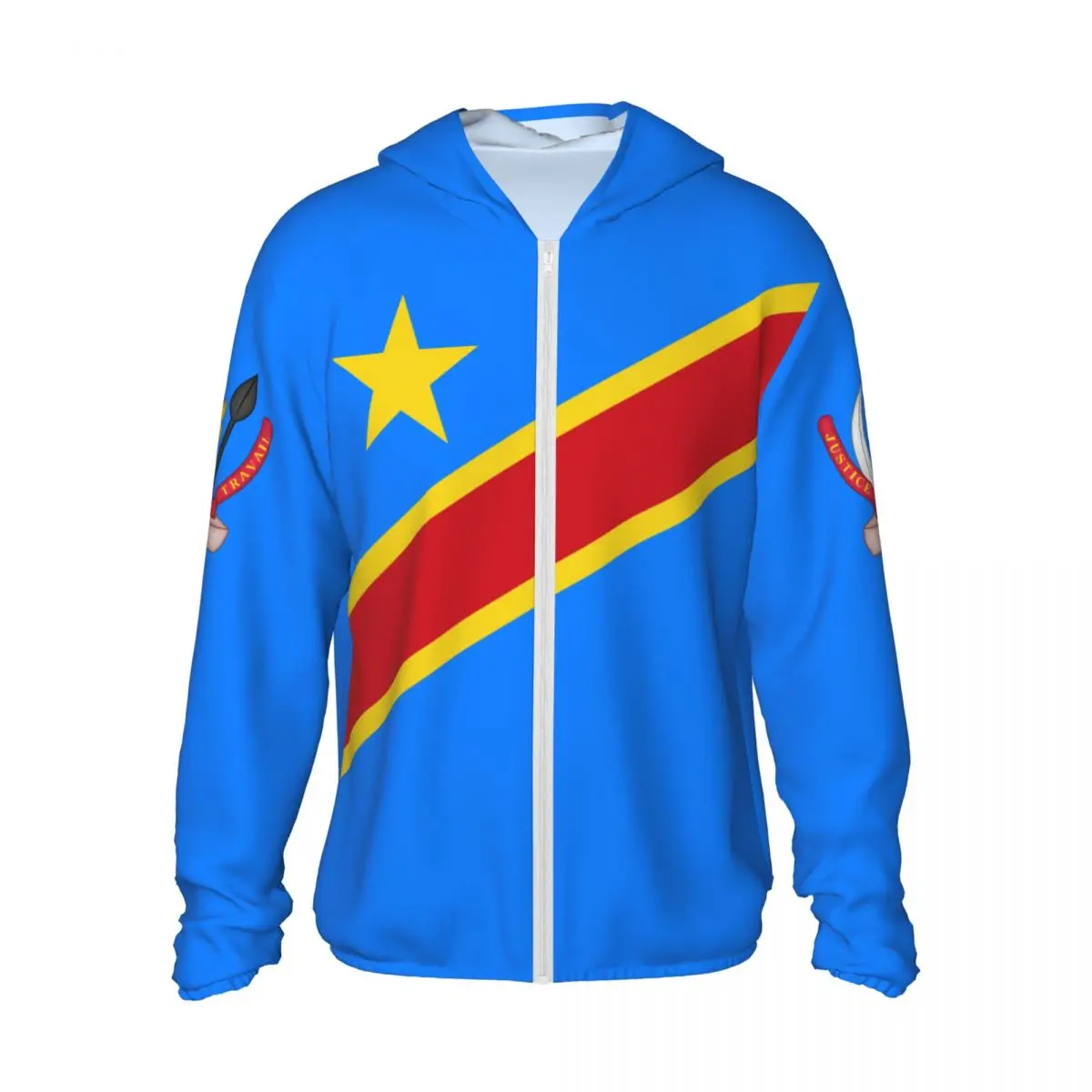 Democratic-Republic-Of-Congo-Flag-Hoodie-Sunscreen-Sun-Protection ...