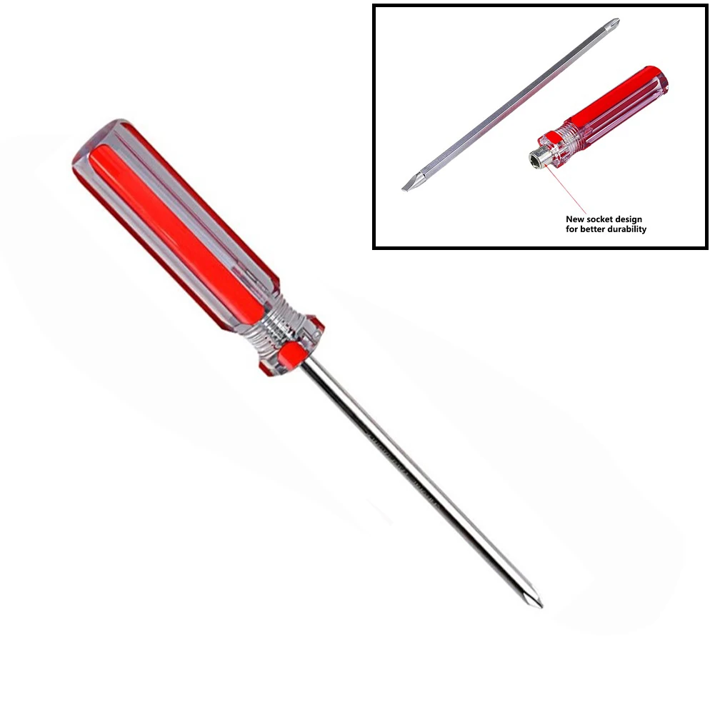 1PC-5mm-Screwdriver-2-Sides-Double-Head-Slotted-Cross-Screwdrivers ...
