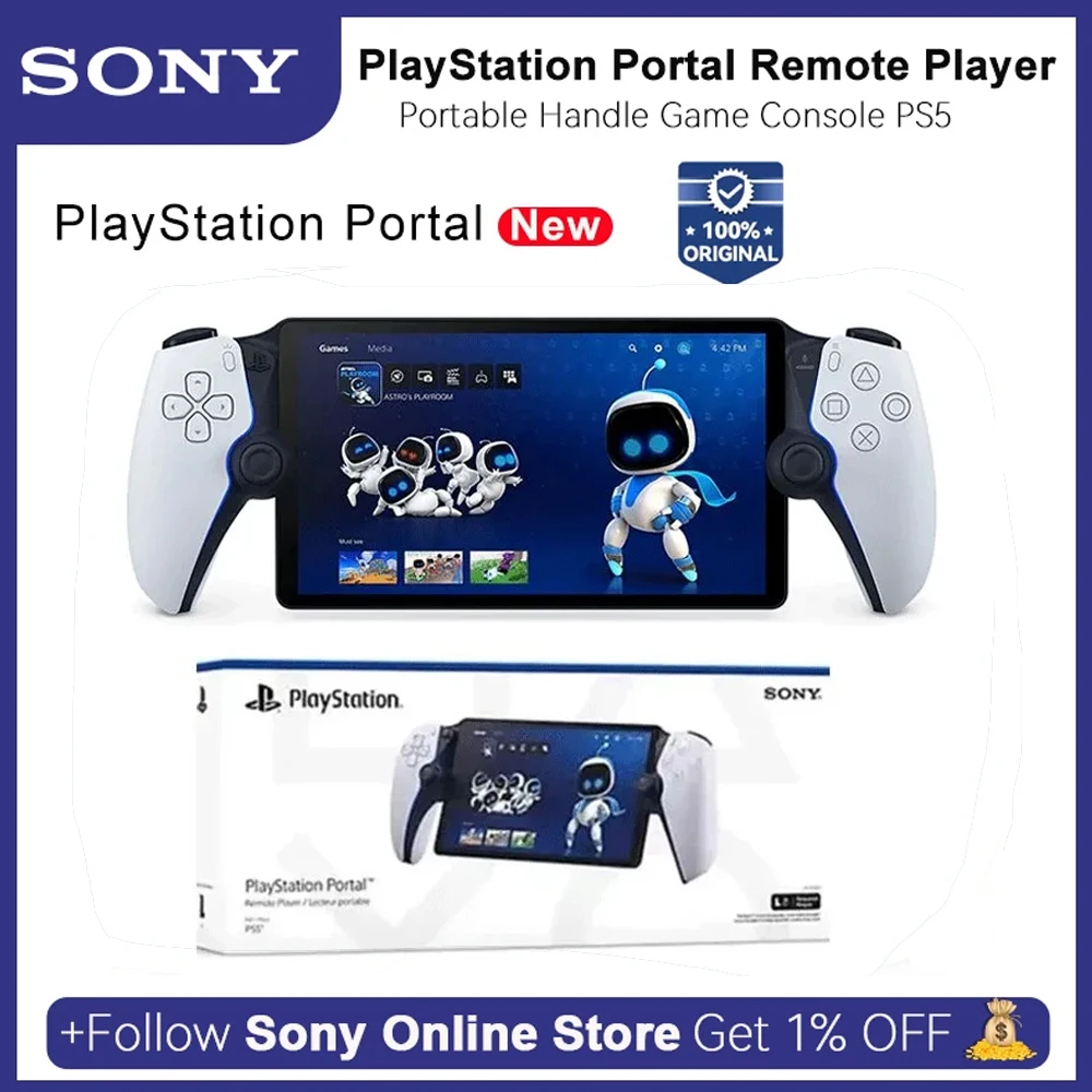 PlayStation-Portal-PlayStation-5-Handle-Game-Console-with-DualSense ...