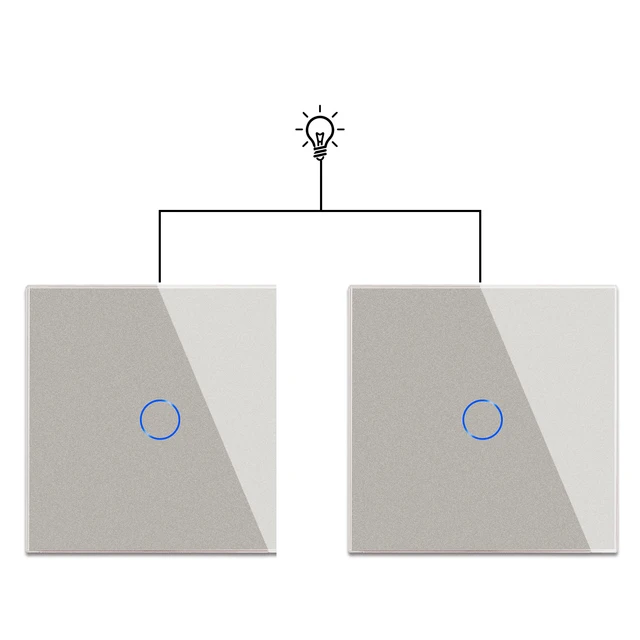 Bingoelec 1 Gang Intermediate Lépcsőkapcsoló Eu Master Slave Light ...