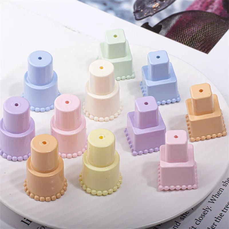 New style 30pcs/lot color print cartoon rounds/square cake shape ...