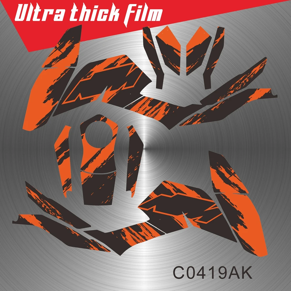 For KTM DUKE 125 200 390 2013 2014 2015 2016 Graphics Decals Stickers ...