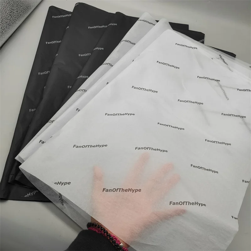 Luxury-custom-logo-printed-pink-white-wrapping-tissue-silk-paper-with ...