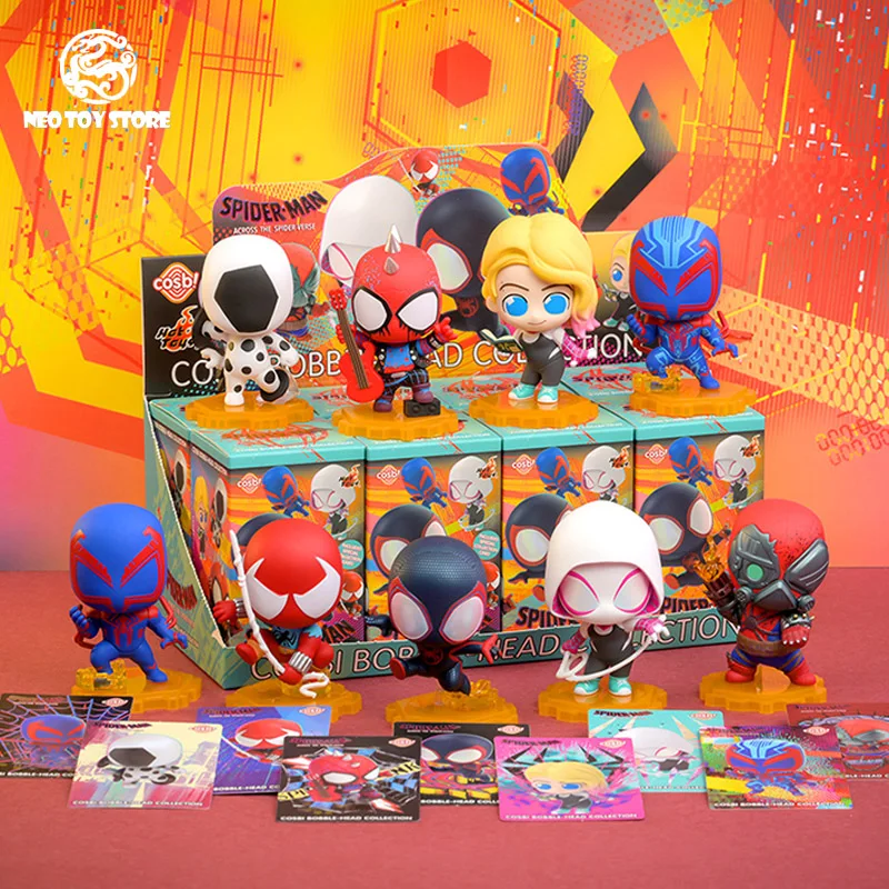 Caixa-Anime-do-Homem-Aranha-Marvel-Cosbi-Mini-Brinquedos-Colecion-veis ...