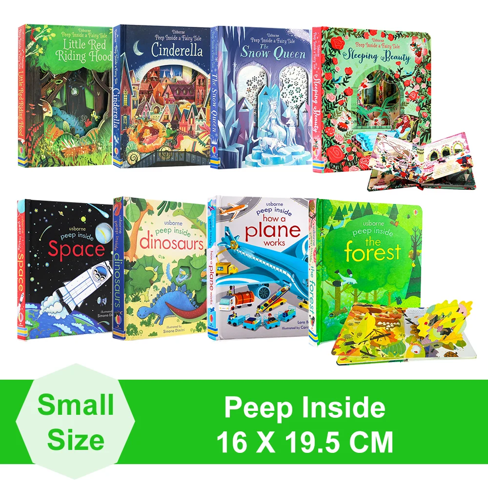 Peep Inside Usborne English Educational Picture Books for Kids Children ...