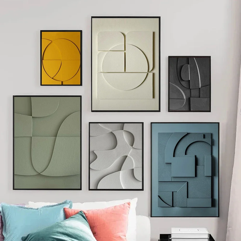 3D-Visual-Effect-Abstract-Texture-Poster-Prints-For-Living-Room-Home ...