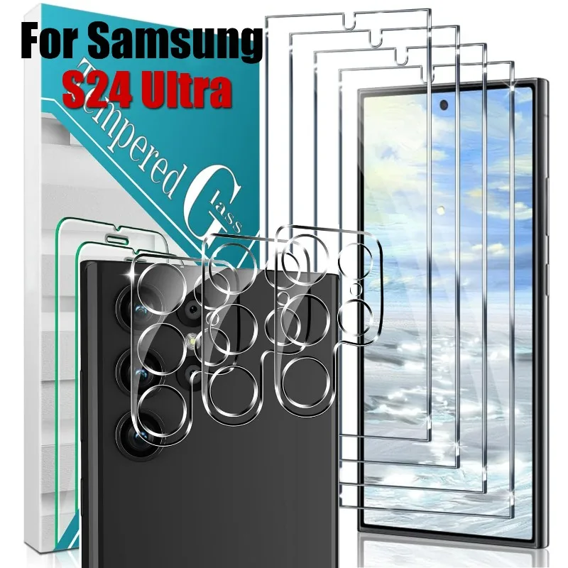 Tempered-Glass-for-Samsung-Galaxy-S24-Plus-Ultra-Front-Screen-lens ...