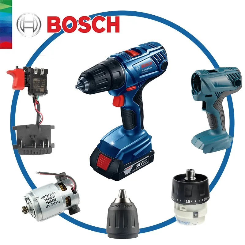 Bosch-GSB-180-GSR-180-Electric-Impact-Drills-Switches-Collets-Housings ...
