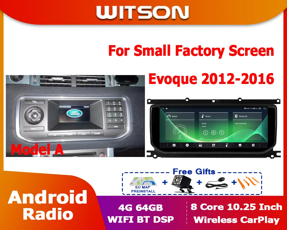 WITSON-Auto-Radio-10-25-Inch-OEM-Style-For-Land-Range-Rover-Evoque-2012 ...