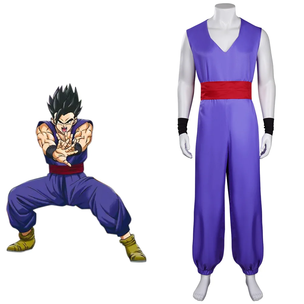 Super Hero Son Gohan Cosplay Costume Outfits Halloween Carnival Suit ...