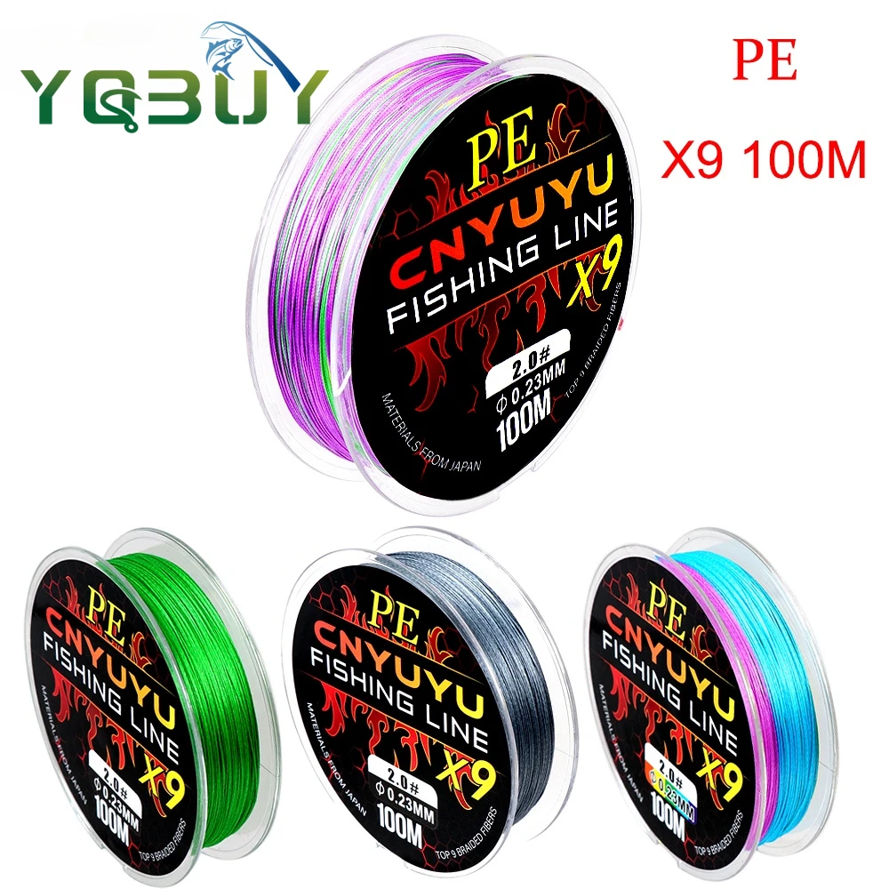 X9-Strands-Braided-PE-Fishing-Line-100M-Abrasion-Resistant-Braided-Lines-High-Performance-Super ...
