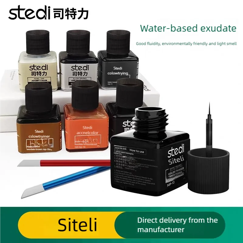 Stedi MP10-MP29 40g Water-based Fluorescent Panel Liner Paint for Model ...