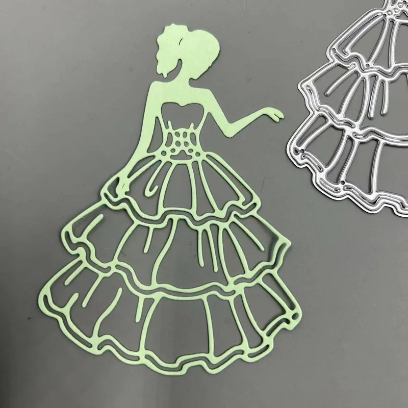 Beautiful Girl Craft Die Cut Scrapbook DIY Educational Album Cover ...