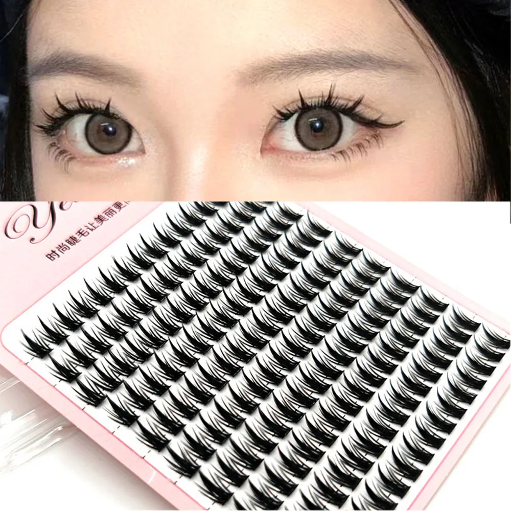 160-Clusters-Anime-Lashes-Cosplay-False-Eyelash-Extensions-Kit-C-Curl ...