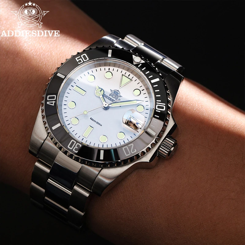 Reloj-ADDIESDIVE-de-41mm-de-lujo-para-Hombre-resistente-al-agua-hasta ...