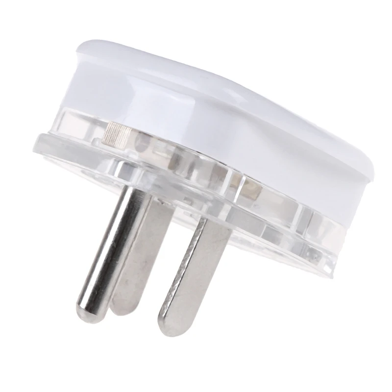 Three-Pin-Two-Flat-And-One-Round-Detachable-Assembly-Plug-Power ...