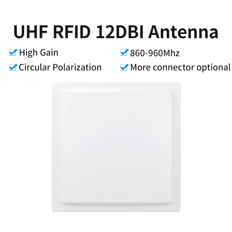 UHF RFID Gain 12dBi Antenna Circular Polarization Outdoor IP65 Antenna ...