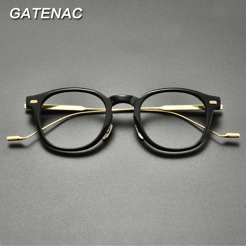 Acetate Titanium Eyeglasses Frame | Acetate Titanium Glasses Frame ...