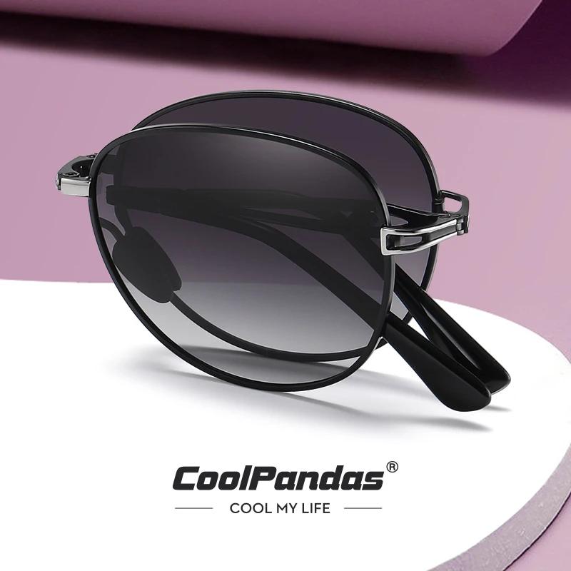 CoolPandas New Design Brand Luxury Fold Sunglasses Women Photochromic ...